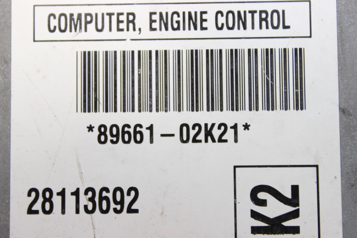 05-07 TOYOTA COROLLA MATRIX 1.8L ECU ECM PCM ENGINE COMPUTER 89661-02K – Your Part Source