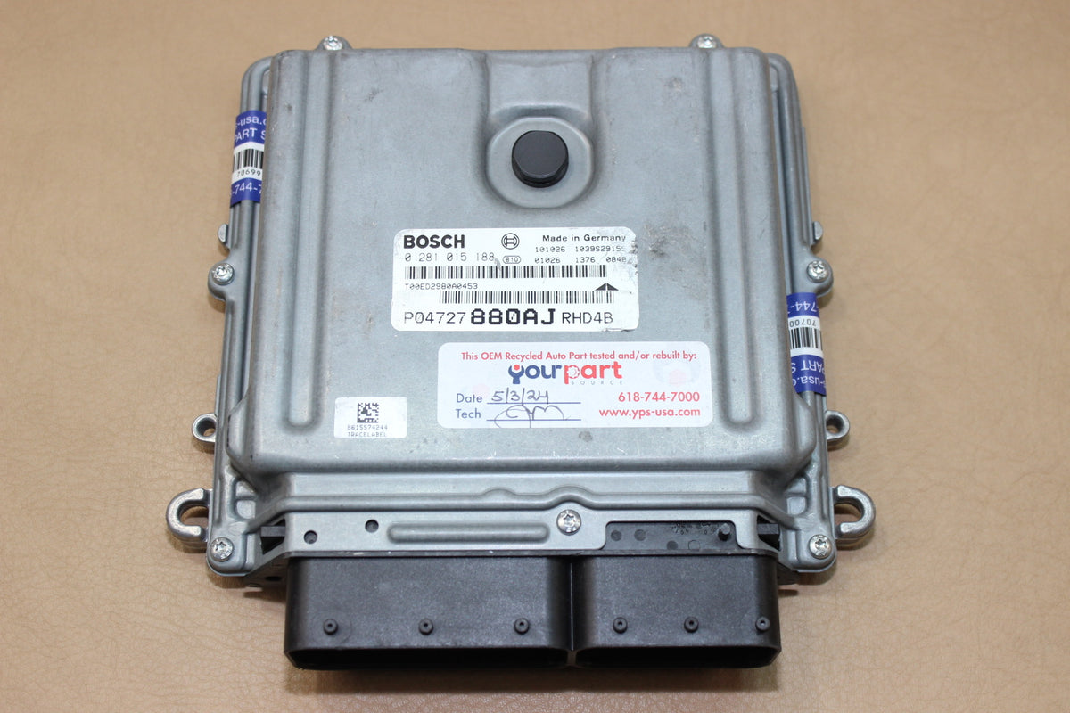 JEEP WRANGLER 2.8L DIESEL ECU ECM PCM ENGINE CONTROL COMPUTER 05094992 ...