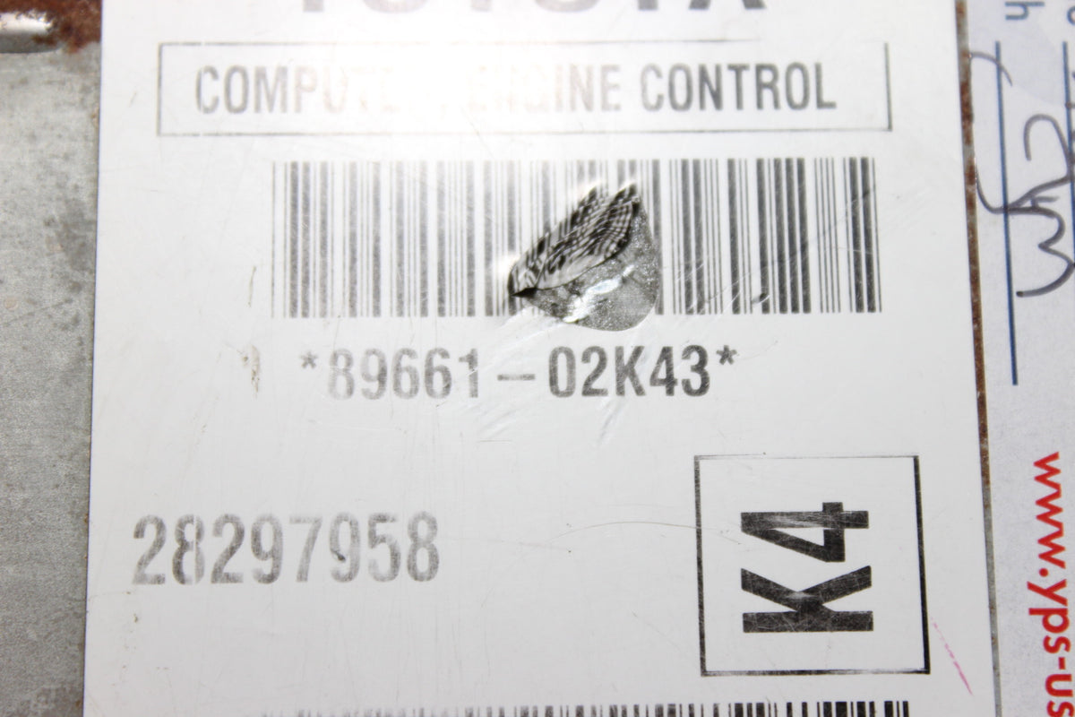 05-07 TOYOTA COROLLA MATRIX 1.8L ECU ECM PCM ENGINE COMPUTER 89661-42A ...