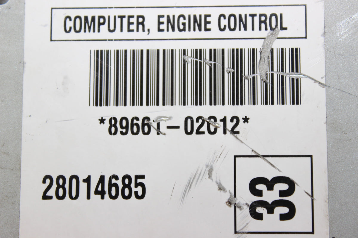 05-07 TOYOTA COROLLA MATRIX 1.8L ECU ECM PCM ENGINE COMPUTER 89661-02C ...