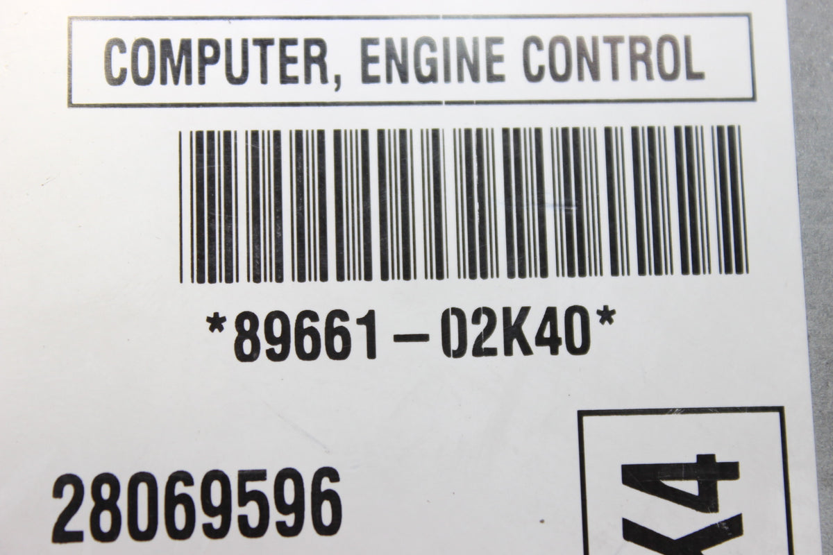 05-07 TOYOTA COROLLA MATRIX 1.8L ECU ECM PCM ENGINE COMPUTER 89661-02K ...