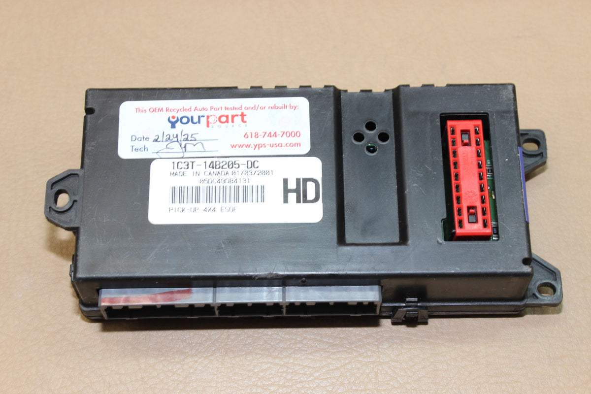 01-02 FORD F250 F350 F-350 DIESEL 4x4 MULTIFUNCTION GEM MODULE 1C3T-14 ...