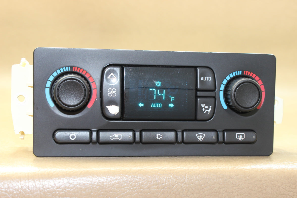 03-04 CHEVY GMC 1500 TAHOE YUKON DIGITAL CLIMATE HEATER CONTROL 151376 ...
