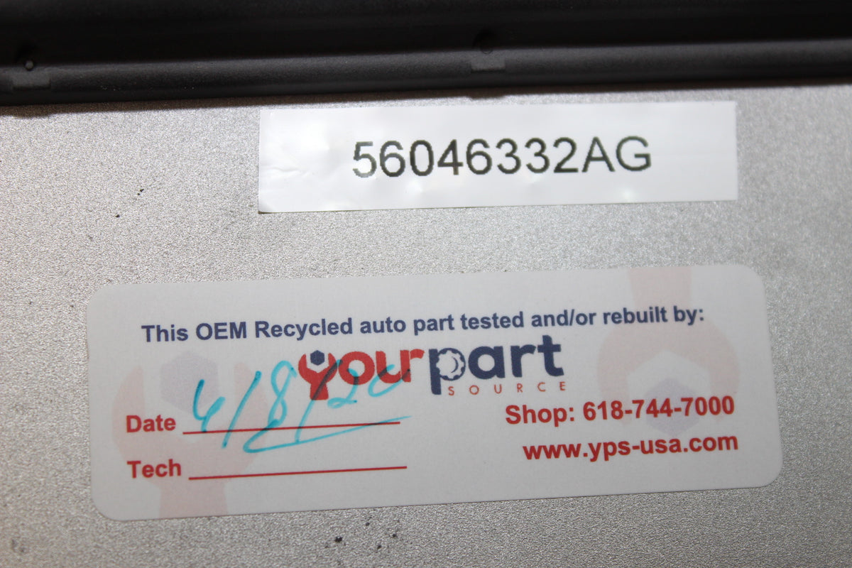 98 DODGE DAKOTA 5.2L MT ECU ECM PCM ENGINE COMPUTER CONTROL 56046332AG ...