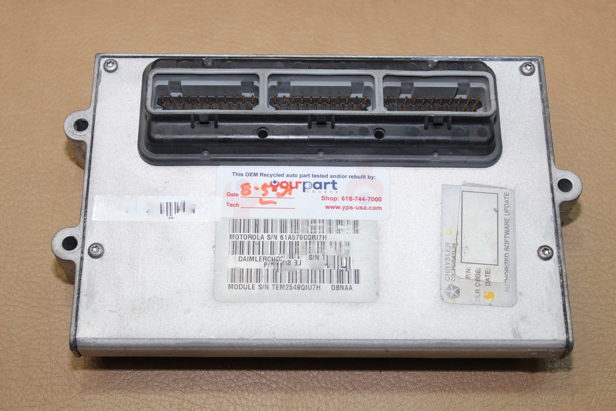 01 RAM 1500 2500 5.9L M/T ECU ECM PCM ENGINE CONTROL COMPUTER 56028547 ...
