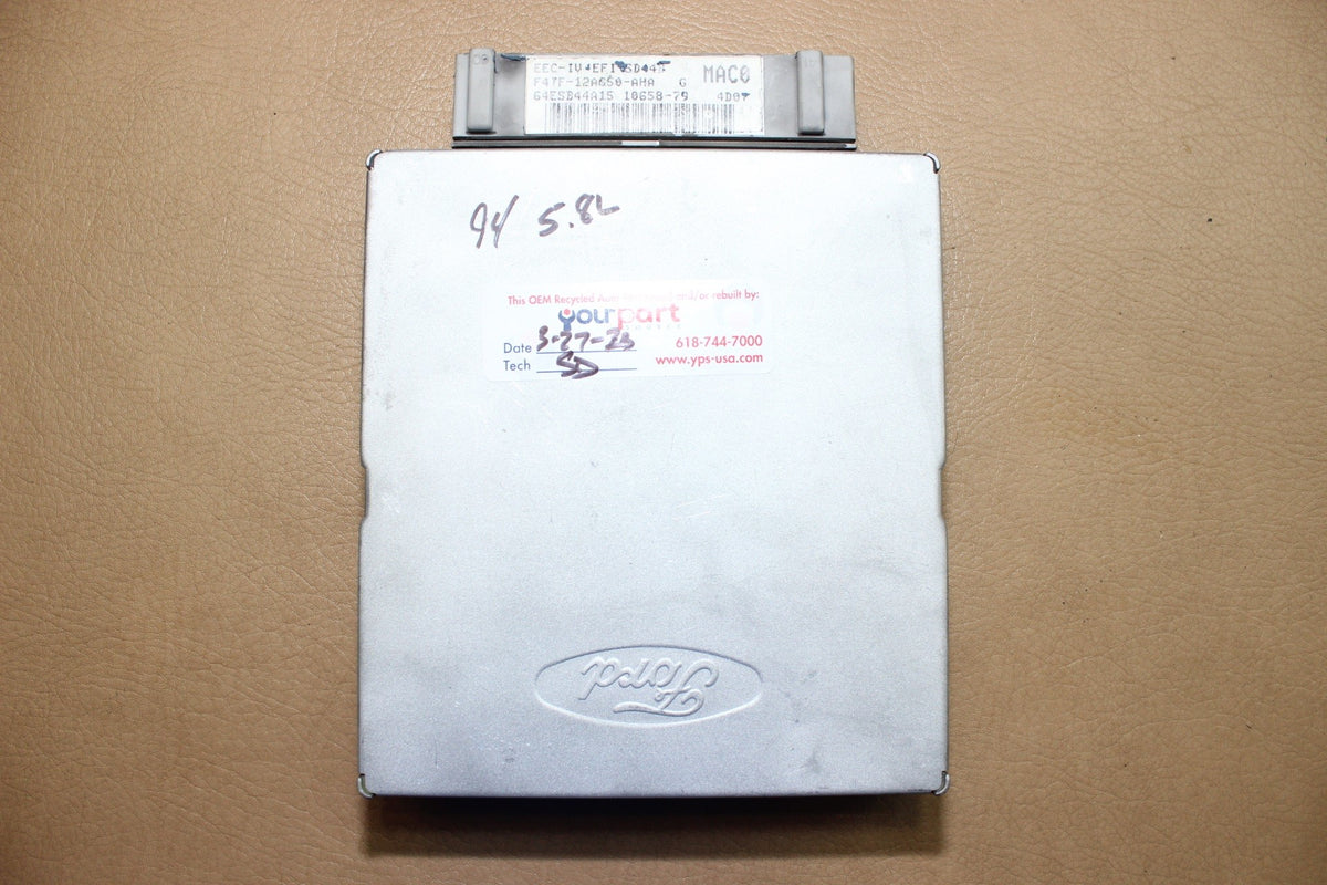 1994 FORD F-150 F-250 5.8L PCM ECU ECM ENGINE COMPUTER F4TF-12A650-AHA ...
