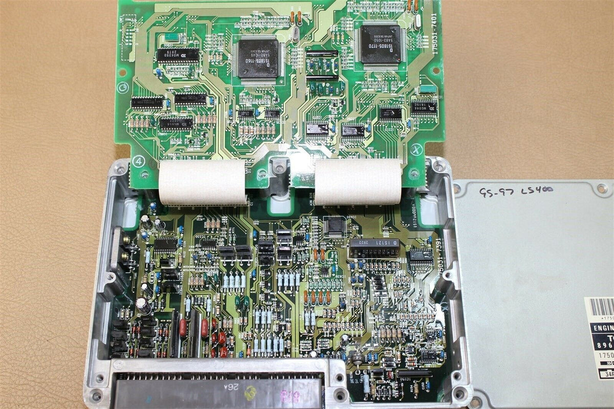 95-97 LEXUS LS400 ECU ECM ENGINE COMPUTER CONTROL 89661-50303 1UZ-FE R ...