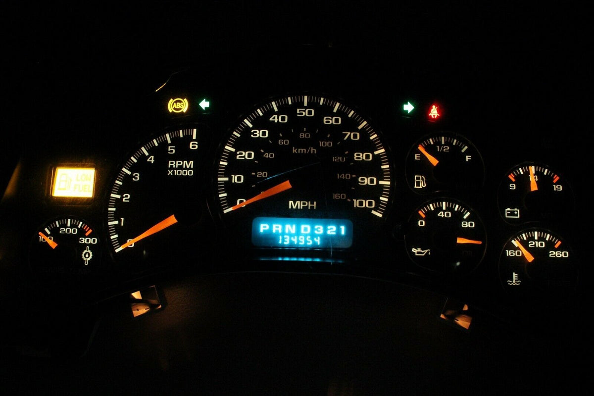 99-02 SILVERADO 2500 INSTRUMENT CLUSTER SPEEDOMETER 15059383 DHUW 💥TRA ...