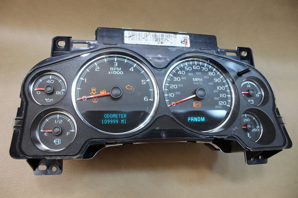 13-14 TAHOE SUBURBAN YUKON INSTRUMENT CLUSTER SPEEDOMETER 28330570 REB ...