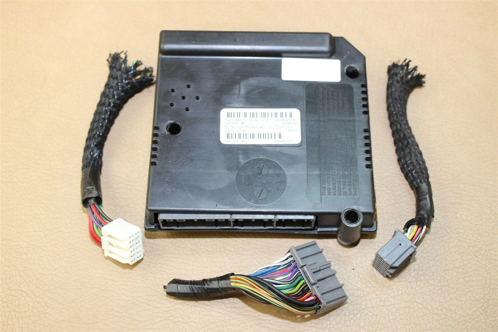 01-03 DODGE DAKOTA BCM BODY CONTROL MODULE CTM CENTRAL TIMING MODULE ...