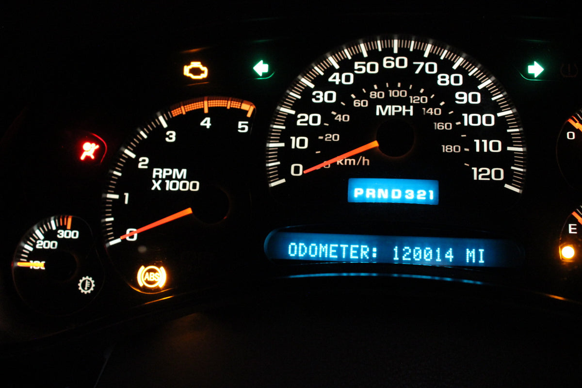 05 CHEVY DURAMAX 6.6L TRANS TEMP INSTRUMENT CLUSTER SPEEDOMETER 151356 ...