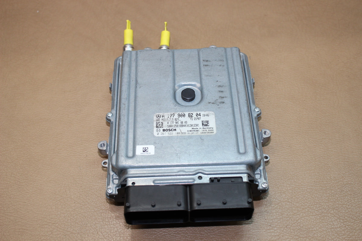 15-20 MERCEDES M177 ENGINE ECU DME ENGINE COMPUTER A 177 900 82 04 0 2 ...