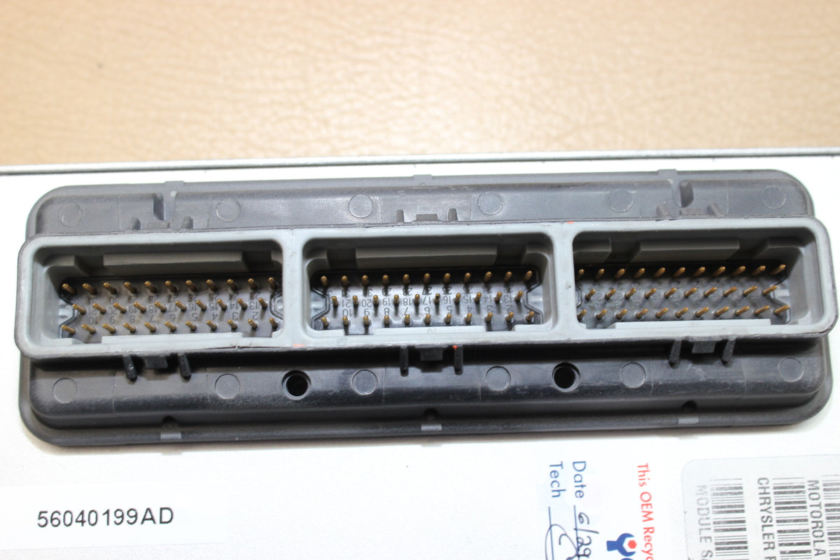 99 DODGE RAM 1500 2500 5.9L A/T ECU ECM PCM ENGINE COMPUTER 56040199AD ...