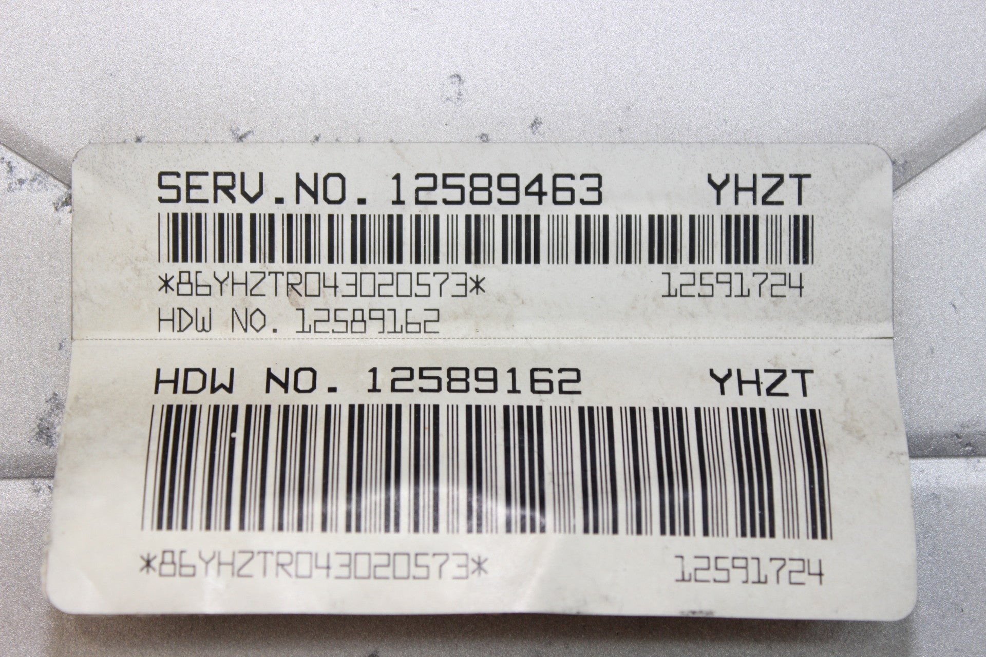 03-06 TAHOE SIERRA ECU ECM PCM ENGINE MODULE COMPUTER 12589463 1258916 ...