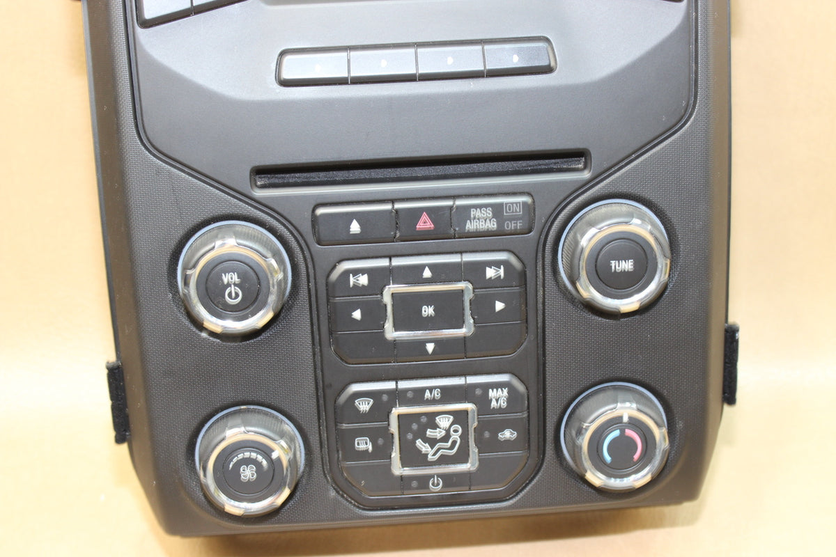 13-14 FORD F-150 CLIMATE CONTROL CENTER STACK BEZEL EL3T-18A802-CA3JA6 ...